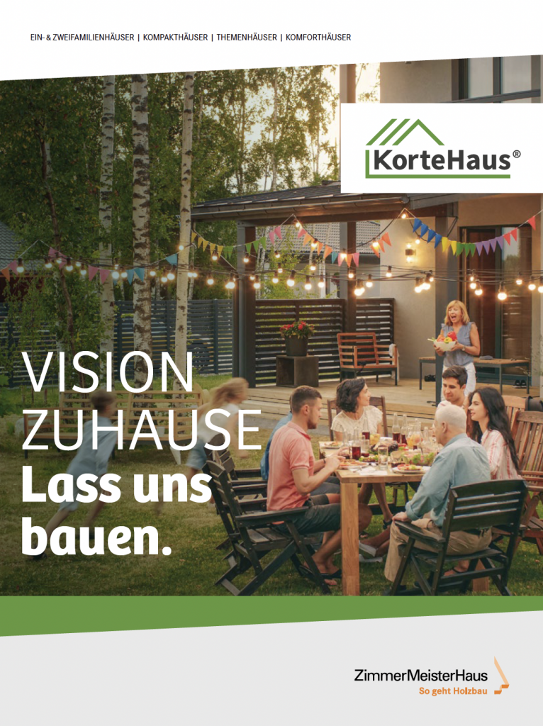Katalog Vision Zuhause - Korte Holzbau & Zimmerei GmbH
